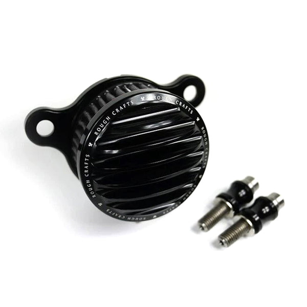 ROUGH CRAFTS Air Filter Kit (Black Anodized) - XL / Sportsters – Rough ...