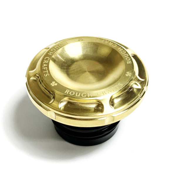 ROUGH CRAFTS Groove Gas Cap (Brass) – Rough Crafts